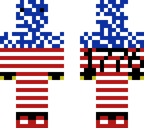 Liquid USA 1776 | Minecraft Skin