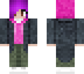 Rumi - KPop Demon Hunters - Disguise - Hood Up | Minecraft Skin