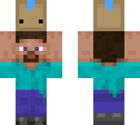 steve holding a amzon box | Minecraft Skin