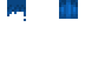 Dark Blue Hair Base (male) | Minecraft Skin
