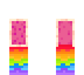 nyan cat base | Minecraft Skin