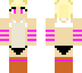 Fnia Chica Human | Minecraft Skin