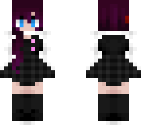Goth Girl | Minecraft Skin