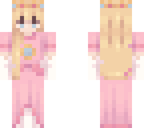 princess peach | Minecraft Skins