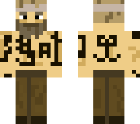 Keilil, The Tatted Sailor | Minecraft Skin
