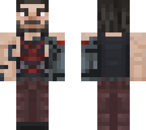 Johnny Silverhand (W/o glasses) | Minecraft Skin