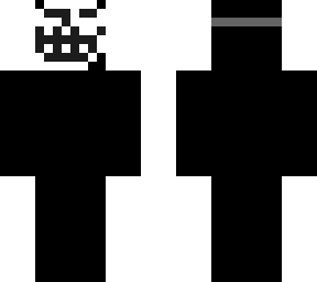 Troll Face Minecraft Skin