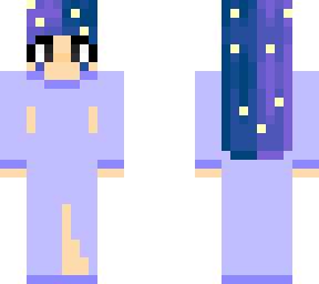nebula dress reshade | Minecraft Skin