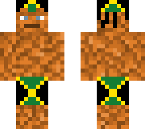 The Ting (Fantastic 4 Jamaican The Thing) | Minecraft Skin