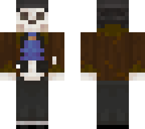 (non original) start of one piece brook scarecrow skin | Minecraft Skin