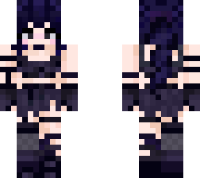 Adventure goth girl Marcy | Minecraft Skin
