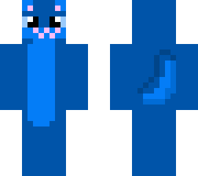 Blue Wolf Furry | Minecraft Skin
