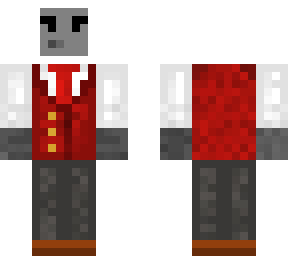 Mr.Giggles Grimey 1950's diner | Minecraft Skin
