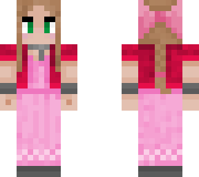 Aerith Gainsborough | Minecraft Skin