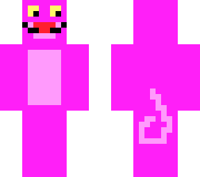 pink panther | Minecraft Skins