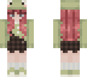 frog girl | Minecraft Skins