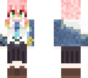 Mitsuri Tsukishima(Vtuber) | Minecraft Skin