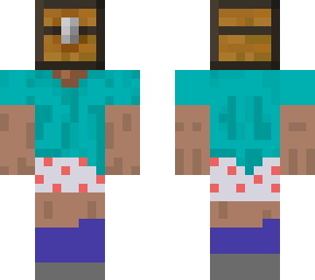Chest Steve - Underwear | Minecraft Skin