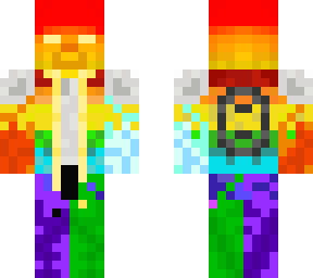 rainbow steve | Minecraft Skins