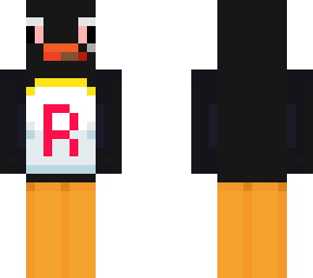 pingu rocket | Minecraft Skin