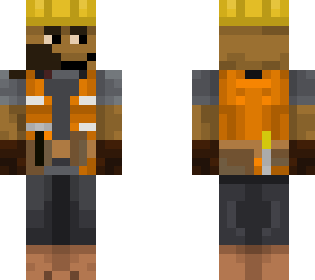 chill guy worker | Minecraft Skin