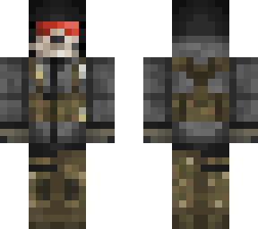Revamped | Lt. Simon "Ghost" Riley | MW2 2009 | Minecraft Skin