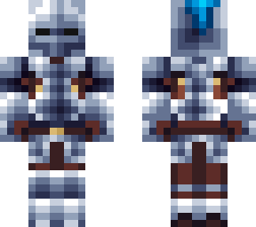 chrome knight | Minecraft Skin