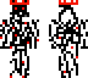 Glitch King | Minecraft Skin