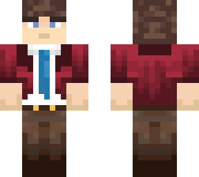 Joseph Joestar (Red Jacket) | Minecraft Skin