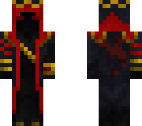 red and black | Minecraft Skins