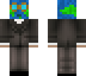 earth man in suit | Minecraft Skin