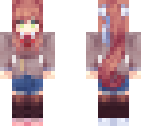 Monika DDLC (v1) | Minecraft Skin