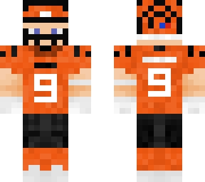Cincinnati Bengals Uniform (Combo 8) | Minecraft Skin