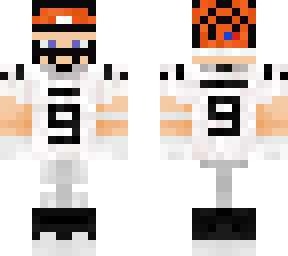 Cincinnati Bengals Uniform (Combo 9) | Minecraft Skin