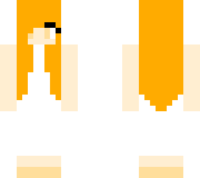 gold snowflake girl | Minecraft Skin