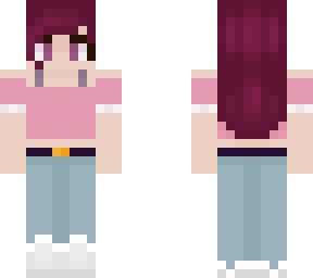 Magenta Girl | Minecraft Skin