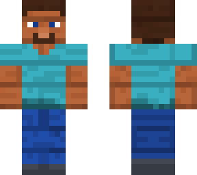 Wooden Steve | Minecraft Skin