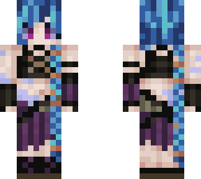 Jinx | Minecraft Skin