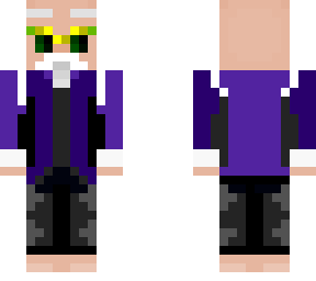 PURPLE GOD ROSHI | Minecraft Skin