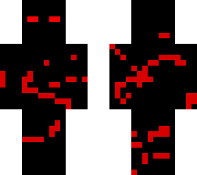 red and black | Minecraft Skins