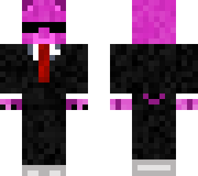 Void Bear in a Suit | Minecraft Skin