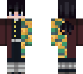 giyuu tomioka | Minecraft Skins