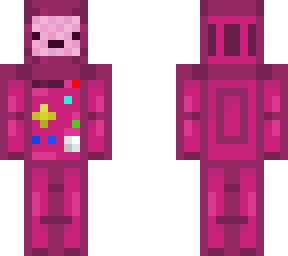 Magenta BMO (CRT face) | Minecraft Skin