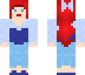 Ariel (Blue) | Minecraft Skin