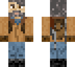 Joel Miller Jackson TLOU Part2 | Minecraft Skin