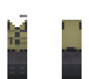 [Template] InGen Mercenary V2 (Alt 1) | Minecraft Skin