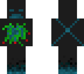 Heart of the Warden | Minecraft Skin