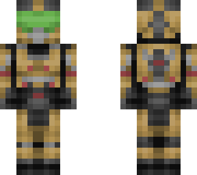 -Hazmat/OSTEO- Armor Core |REMAKE| | Minecraft Skin