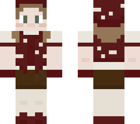 Mushroom whimsical girl | Minecraft Skin