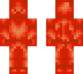 Vermilion Steve (Red Steve) | Minecraft Skin